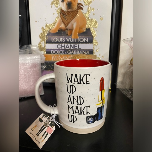 CHANEL | Dining | Nwt Luxury Brands Fashion Coffee Mug Chanel Mug With ...